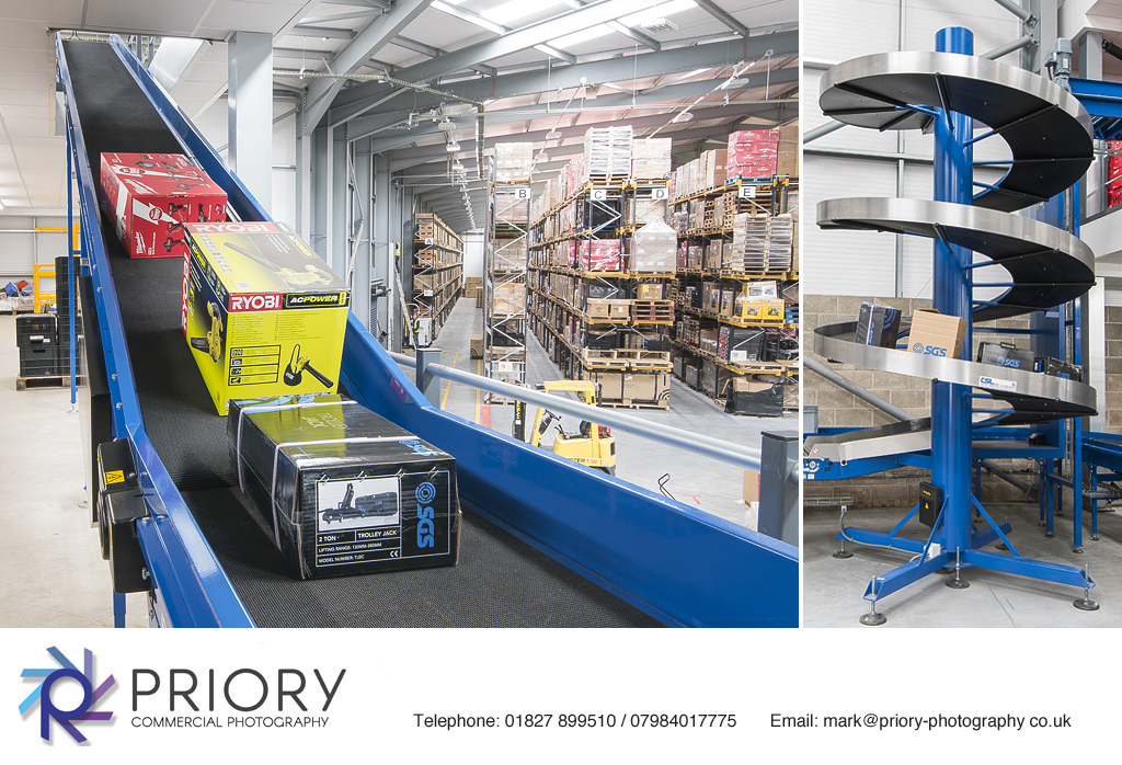 Internal Warehouse Photography | Priory Commercial Photography
