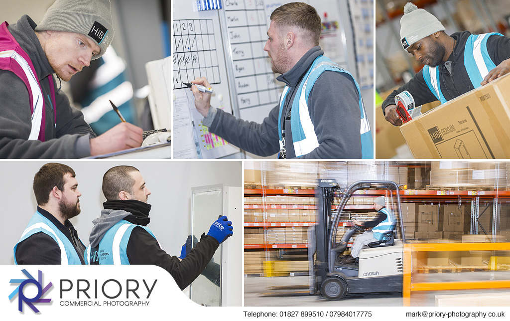 Warehouse Staff Photography | Priory Commercial Photography