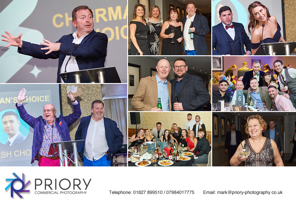 Event Photographers at the Belfry | Priory Commercial Photography